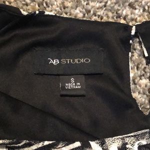 AB Studio | Tops | Black Cream Lace Ab Studio Blouse | Poshmark